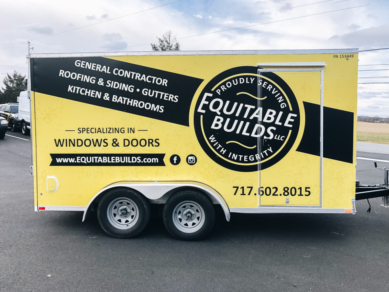 Commercial Enclosed Trailer Wraps | Fleet Graphics | Cassel