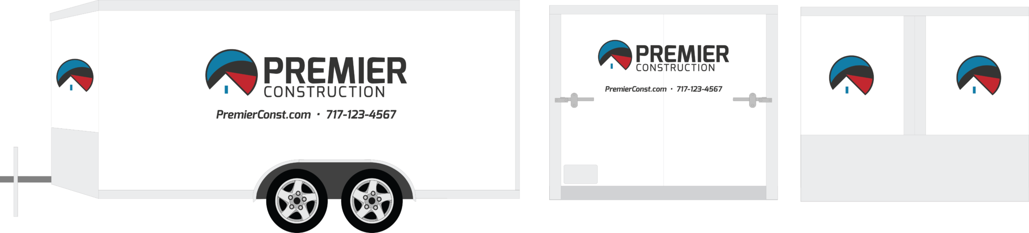 Commercial Enclosed Trailer Wraps | Fleet Graphics | Cassel