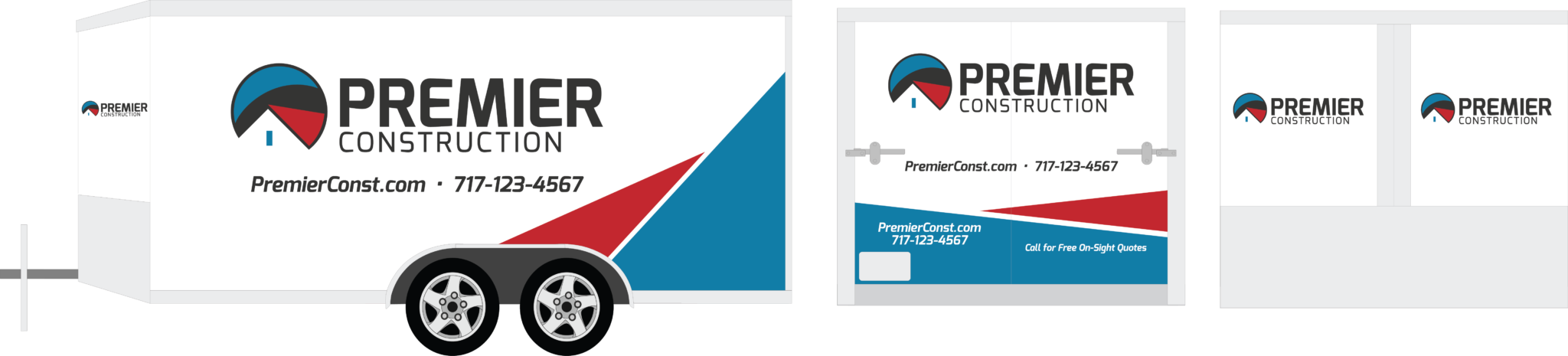 Commercial Enclosed Trailer Wraps | Fleet Graphics | Cassel