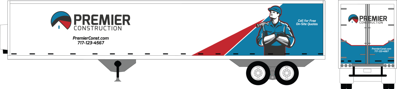 Commercial Tractor Trailer Wraps | Fleet Graphics | Cassel